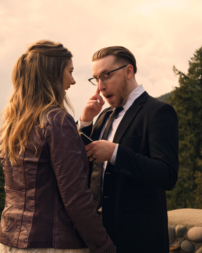 Romantic & Heartfelt Emotional Mt. Rainier Elopement - Allison Haley ...