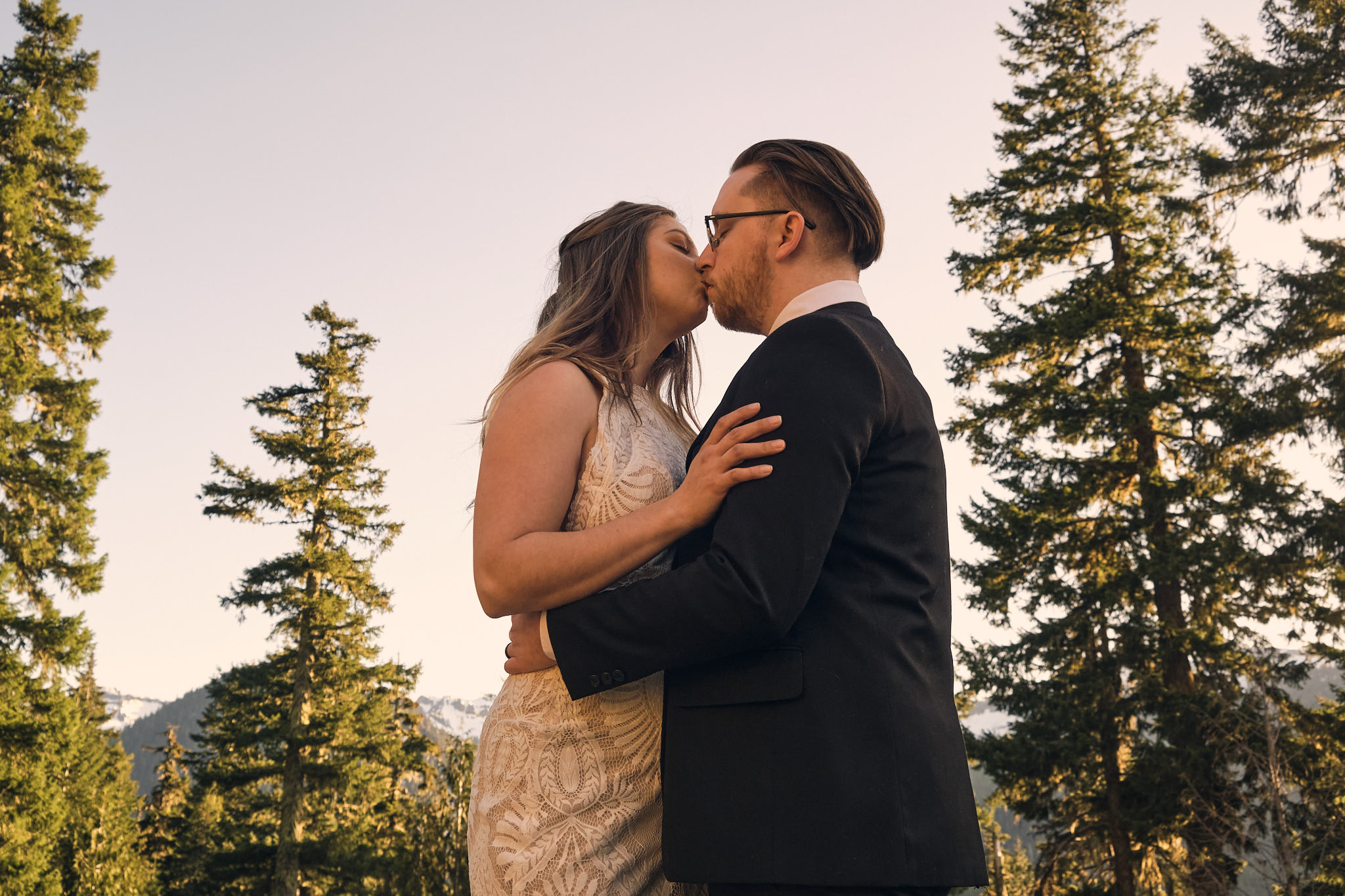 Romantic & Heartfelt Emotional Mt. Rainier Elopement - Allison Haley ...