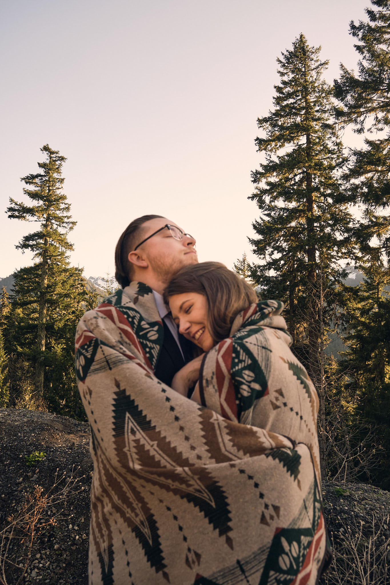 Romantic & Heartfelt Emotional Mt. Rainier Elopement - Allison Haley ...
