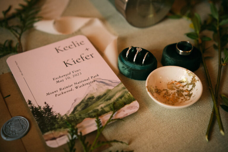 Romantic & Heartfelt Emotional Mt. Rainier Elopement - Allison Haley ...